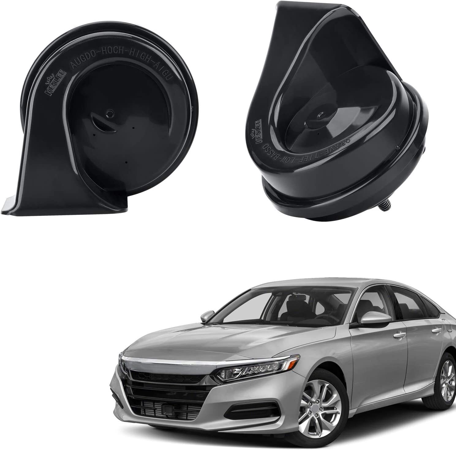 118db 12v Eletric Horn for Honda HRV CRV Passport Pilot Accord Civic ...