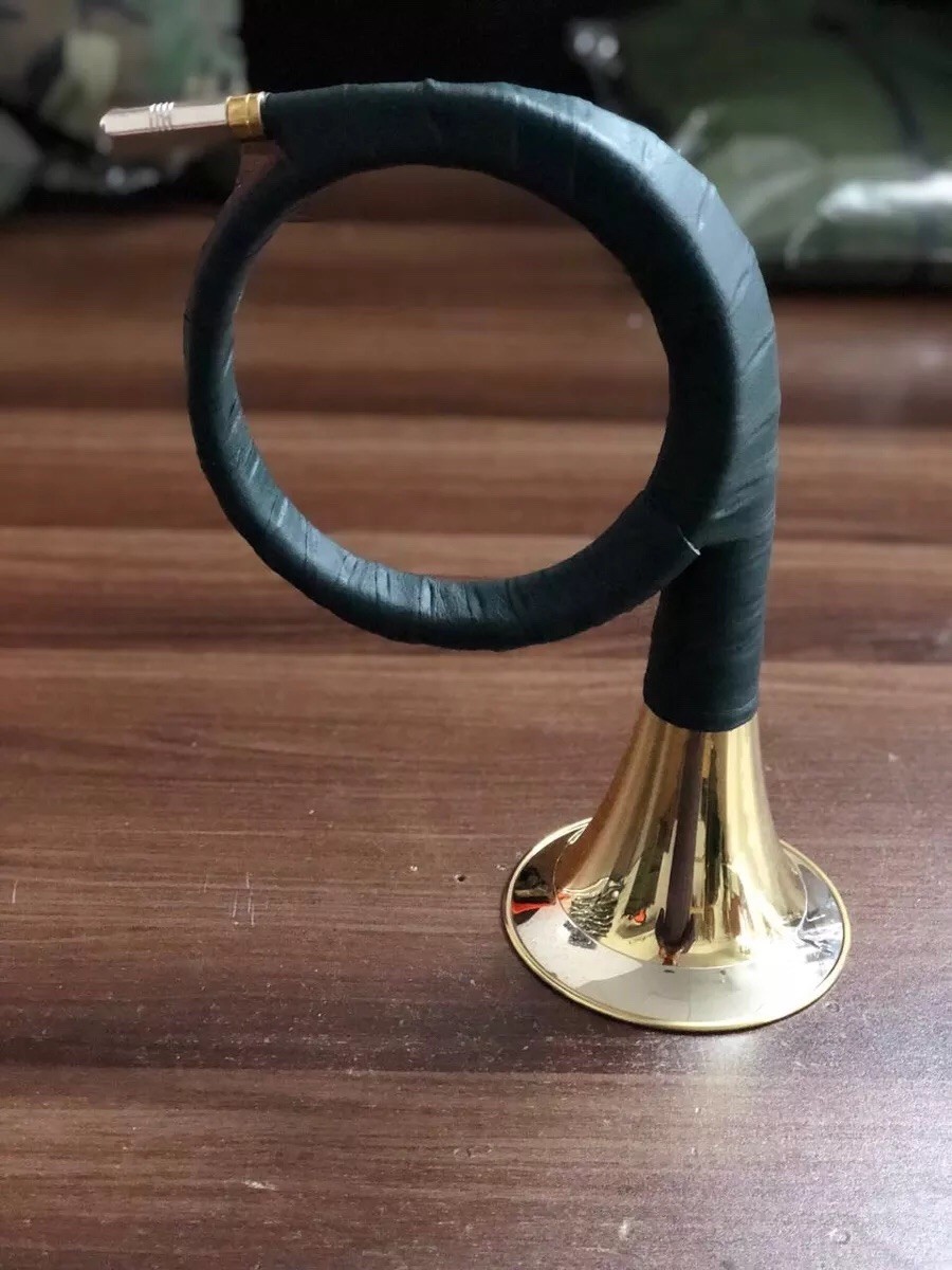 Brass Hunting horn French Hunting Horn Signal Horn With White Cooper ...