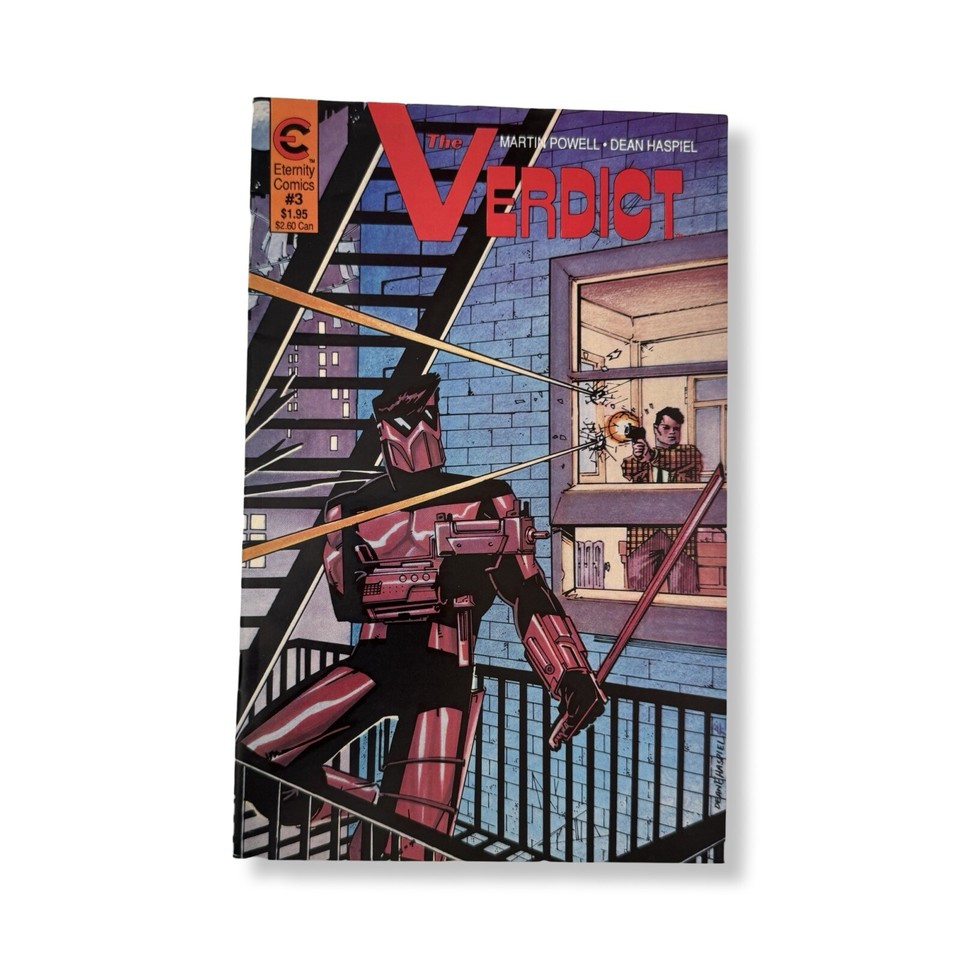 The Verdict #1-4 Complete Set 1987 Eternity Comics VF/NM Lot - Sam ...