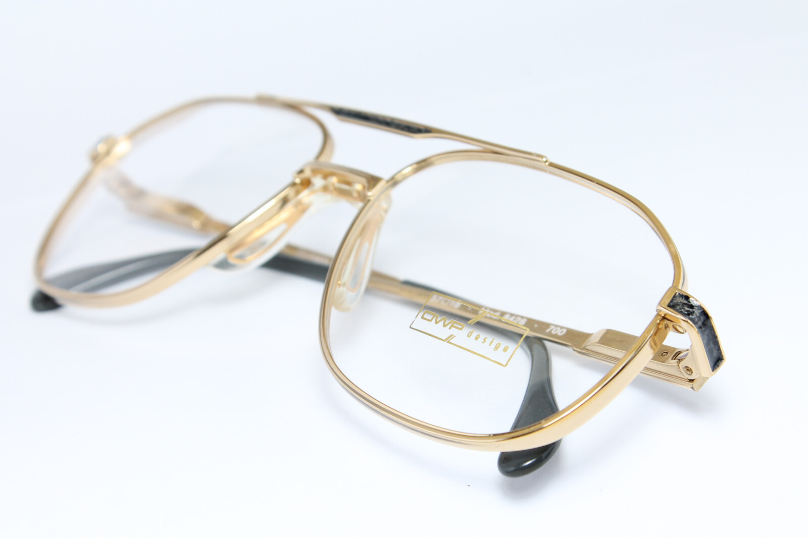 XL OWP Design 8428 700 Germany Vintage Eyeglasses Frame Square Heavy ...