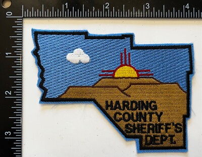 VINTAGE OBSOLETE Harding County NM New Mexico Sheriff Patch | eBay