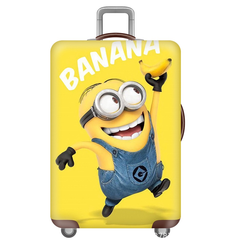 Lilo Stitch Minions Kitty Luggage Cover Protector Dust-Proof For Travel ...
