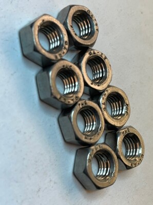 M7-1.00mm Hex Nuts A2-70 Stainless Steel Full Finished Qty.8 (24J20) | eBay
