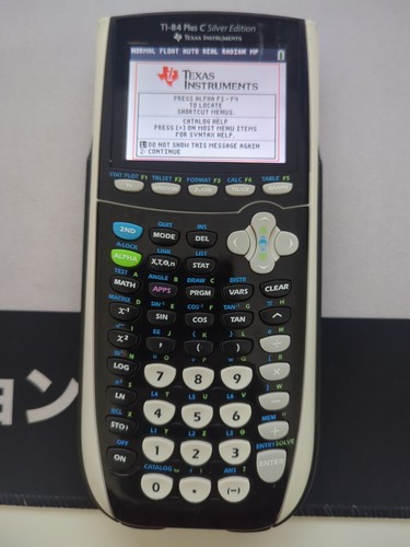 Texas Instruments TI-84 Plus C Silver Edition Graphing Calculator ...