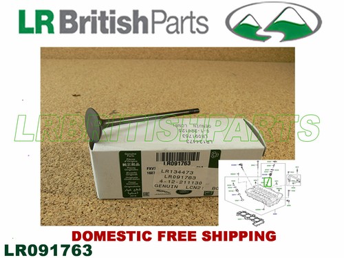 GENUINE LAND ROVER EXHAUST VALVE 2.0L PETROL RANGE ROVER EVOQUE SPORT ...