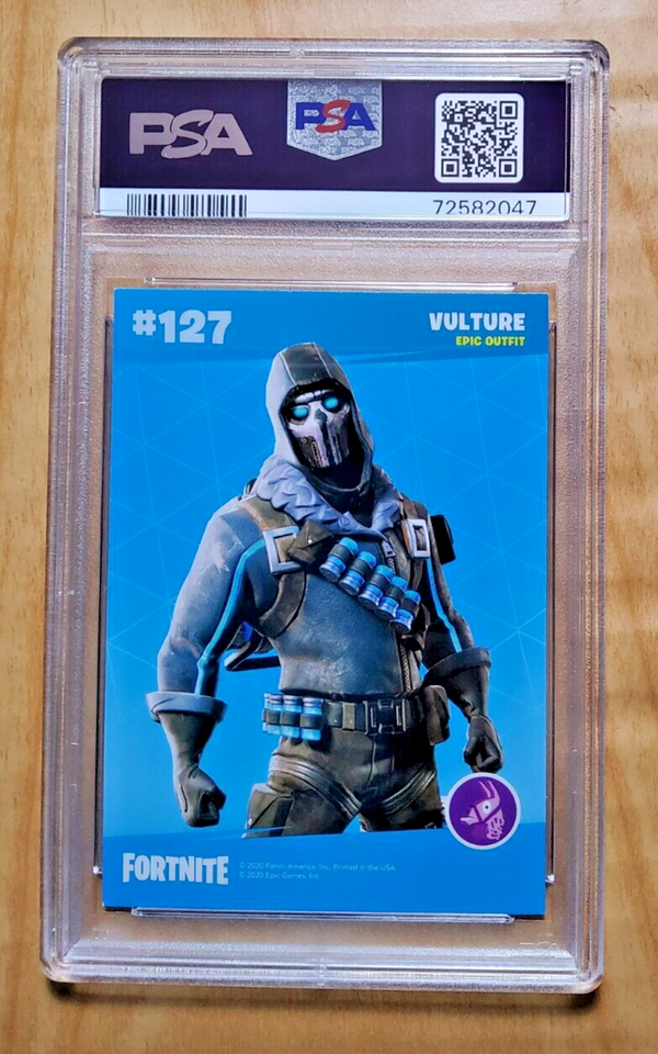2020 Panini Fortnite VULTURE #127 Holo Foil PSA 9 Mint USA | eBay