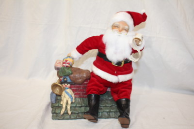 Ashton-Drake "American Santa Claus" First Issue w/Roof, COA ...