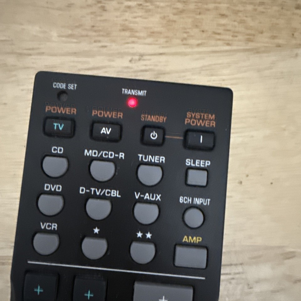 Yamaha Remote Control Controller RAV246 WA16410US - Genuine Oem - Black ...