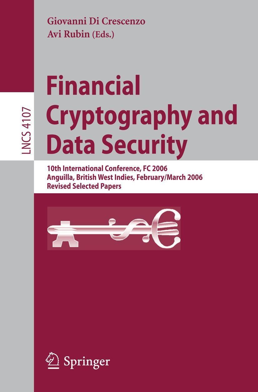 Financial Cryptography and Data Security Avi Rubin | eBay.de