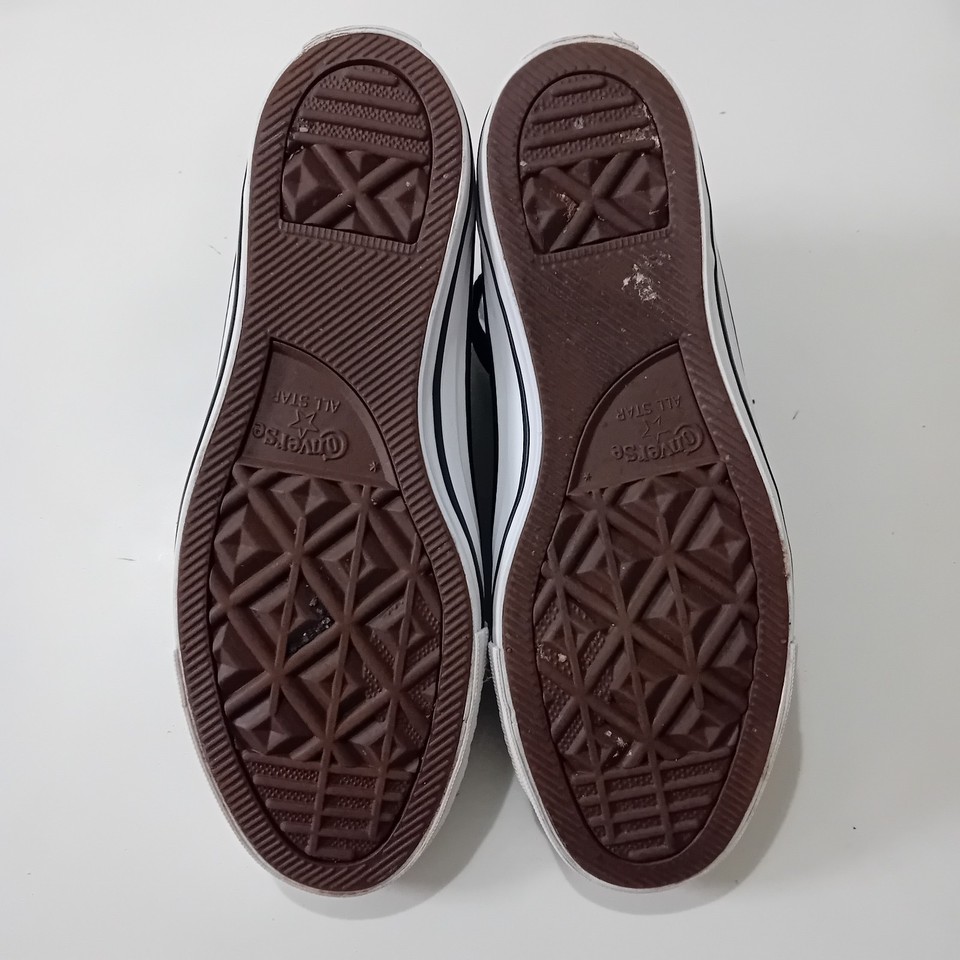 Converse All Star Trainers Black Mens UK Size 7 | eBay UK