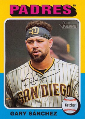 2024 TOPPS HERITAGE - GARY SÁNCHEZ (#11 - SP) | eBay