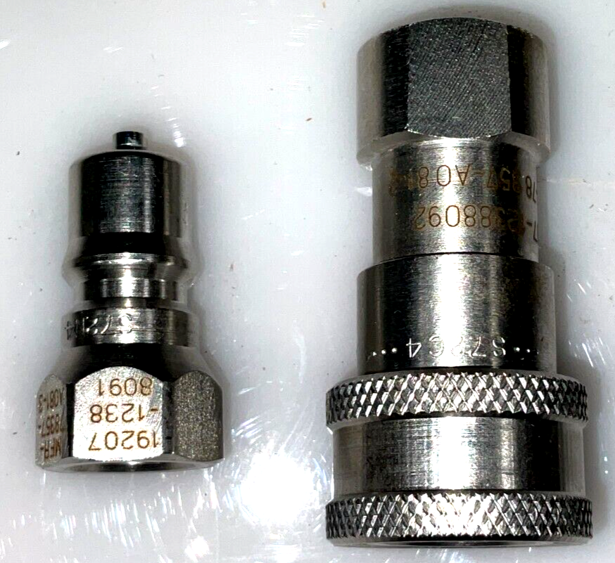 SNAP TITE 72 GENERAL DYNAMICS S72C4 S72N4 NIPPLE FEMALE 8MM STAINLESS ...