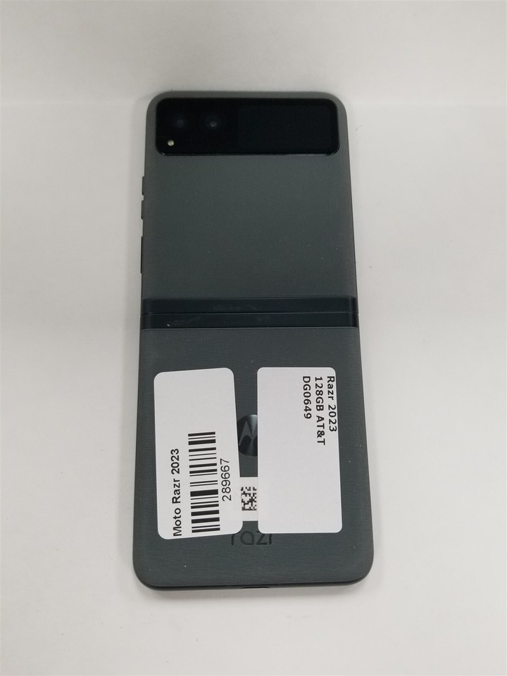 Motorola Razr 2023 128GB Gray XT2323-5 (AT&T) Fully Functional DG0649 ...