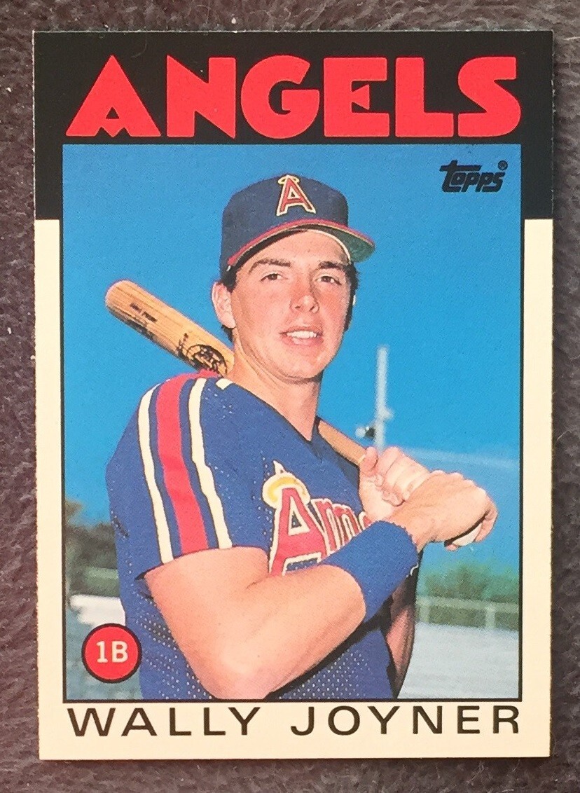 1986 Topps Traded Wally Joyner Rookie Card RC Angels #51T Mint Free ...