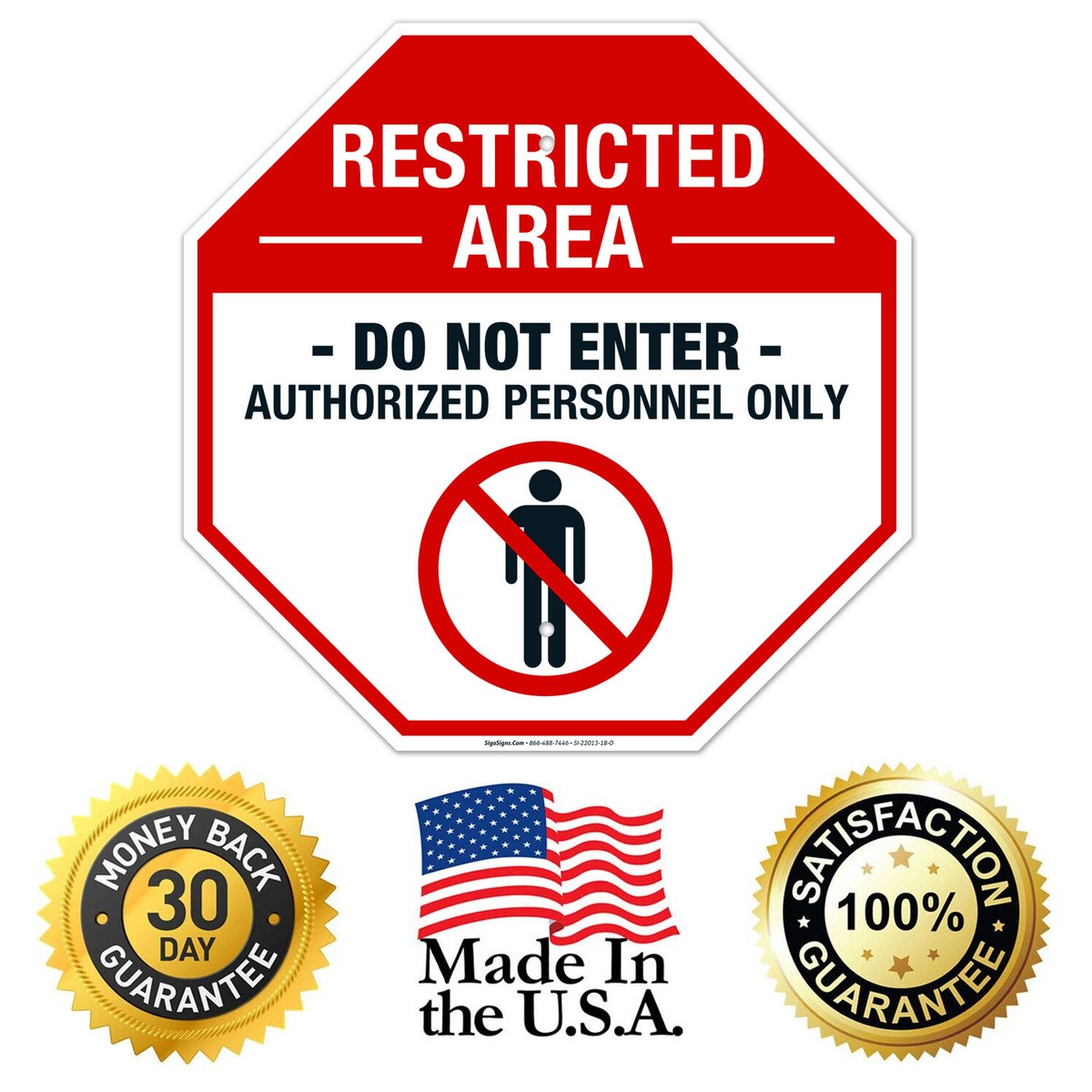 Authorized Personnel Only Sign