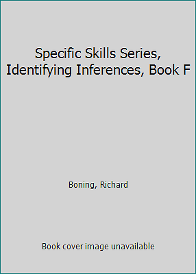 Inferences Book F by Boning, Richard 9780026880060 | eBay
