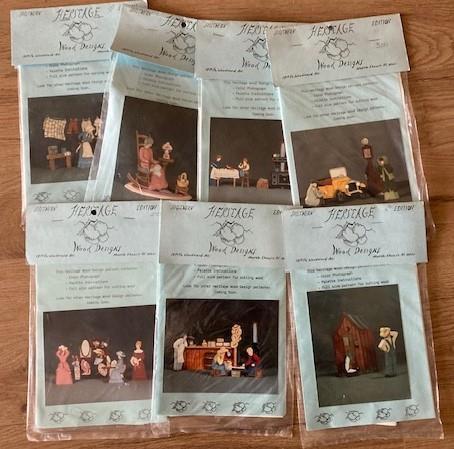 Estate Lot Country Woodworking Patterns - Unused | eBay