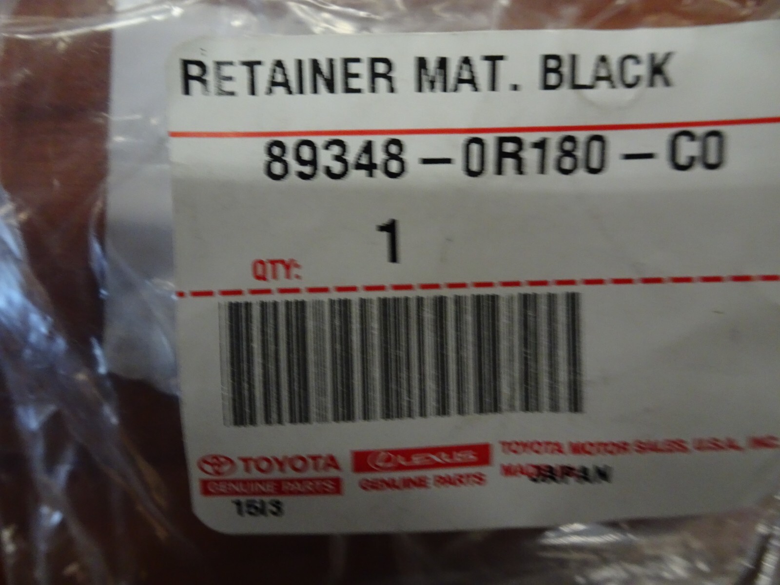 Genuine Toyota Park Sensor Retainer 89348-0R180-C0 for sale online | eBay