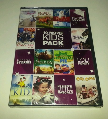 10 Movie Kids Pack, Vol. 3 (DVD, 2011, 2-Disc Set) "NEW" *CHILDREN'S ...