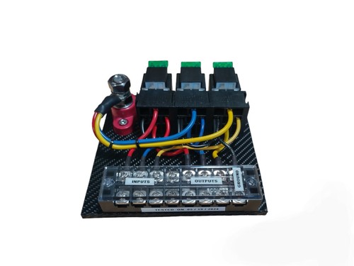 Custom Universal Drag Harness LSX 3 Way Fuse/ Relay Panel Block Race ...