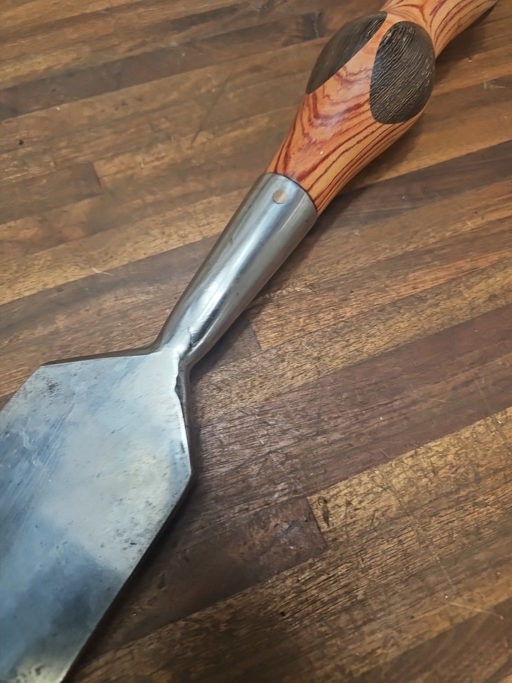 E5- Antique 3" Slick Chisel by ZENITH w/ an absolute amazing figural ...