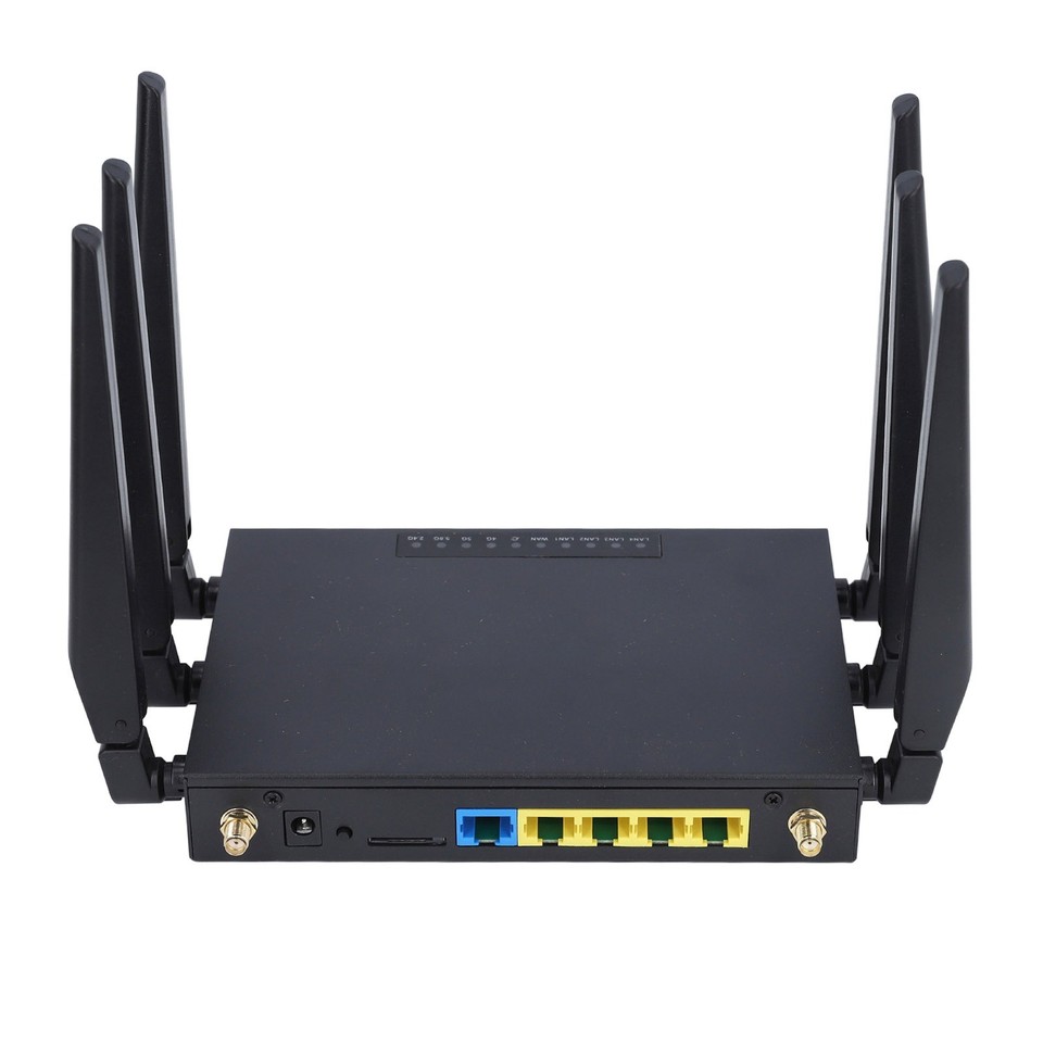 5G CPE Router With SIM Card Slot Dual Band WiFi6 1000Mbps Gigabit ...
