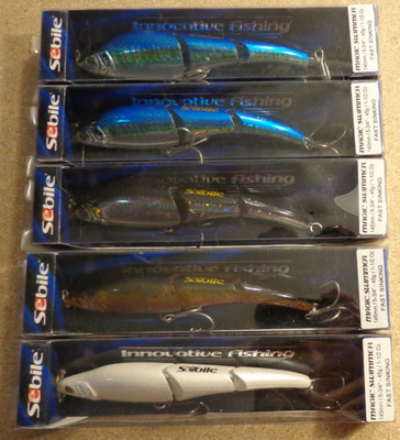 Lot of 5 New Sebile ACast Magic Swimmer 145 Fast SK Fishing Lures Older ...