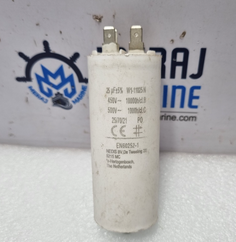 Nedis BV EN60252-1 Capacitor 25uF 5% W1-11025 N | eBay Australia