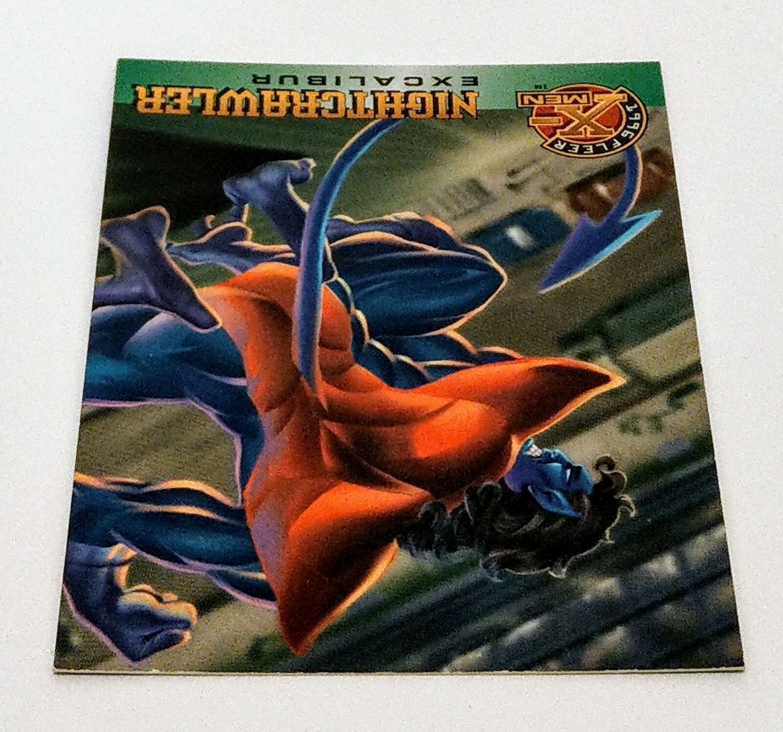 1996 FLEER X-MEN NIGHTCRAWLER EXCALIBUR MARVEL TRADING CARD #27 | eBay