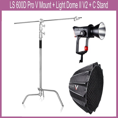 Aputure LS 600D Pro 600W LED Video Continuous Light+Light Dome III ...