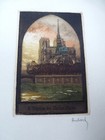 2 Alfred Hubert Hand Colored Etchings Notre-Dame Cathedral France ...