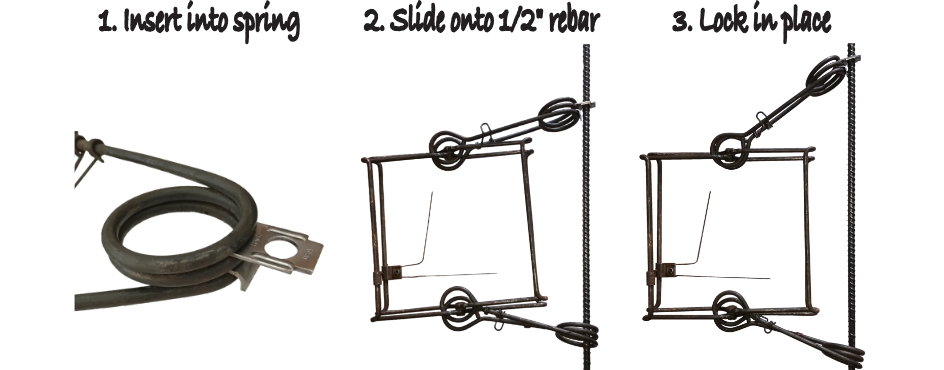 (12) Hagz XL Spring Clip Body Grip Stabilizer - For Body Grip Traps 220 ...