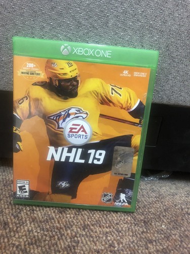 NHL 19 • XBox One Video Game Disc w/ Case EA Sports Hockey Microsoft ...