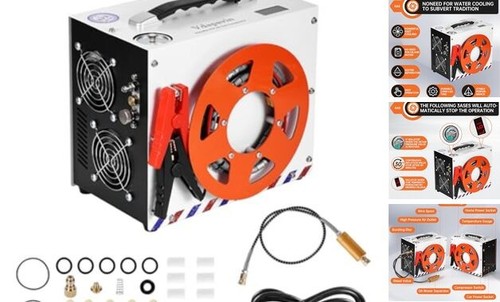 Pcp Air Compressor,4500 Psi Air Compressor,Automatic Stop,Oil/Water ...