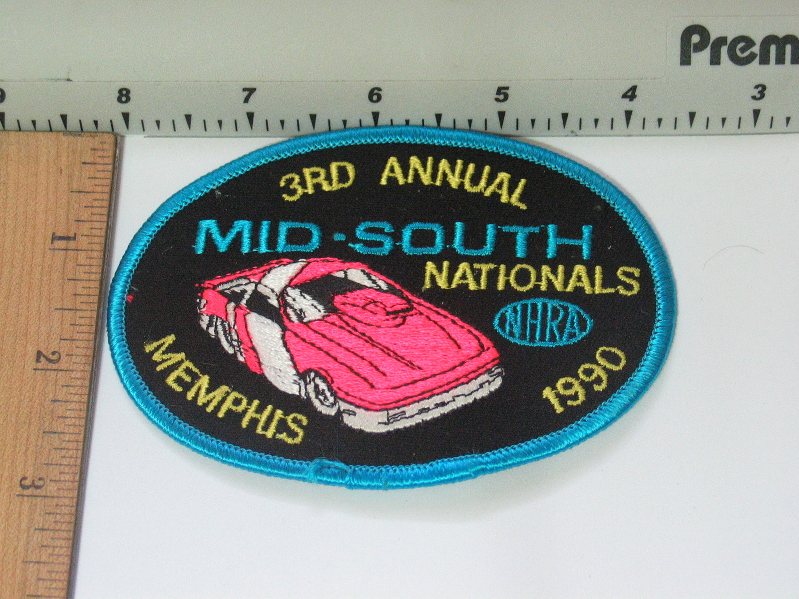 Mid South Nationals 3rd Annual 1990 NHRA Drag Racing Patch | eBay