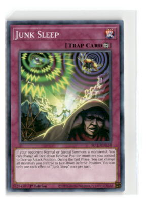 Junk Sleep - MP21-EN156 1st Edition - YuGiOh-LP | eBay