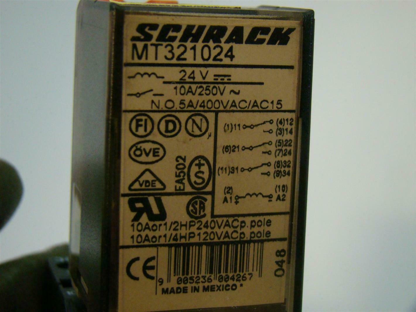 Schrack Multimode 24V 10A 16K32.0 MT321024 | eBay