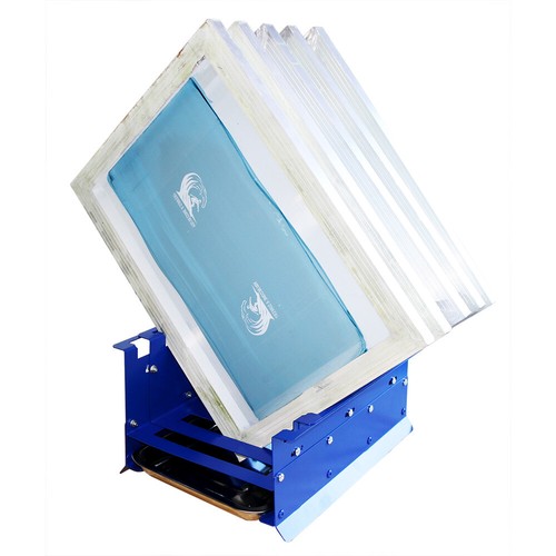 6 Position Desktop Screen Printing Frame Drying Rack Storage Holder ...