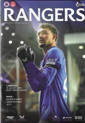 24/25 RANGERS v ABERDEEN (15/1/25) | eBay UK