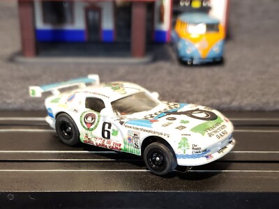 CUSTOM TOMY "The Painted Turtle" Dodge Viper HO SLOT CAR BODY ONLY | eBay