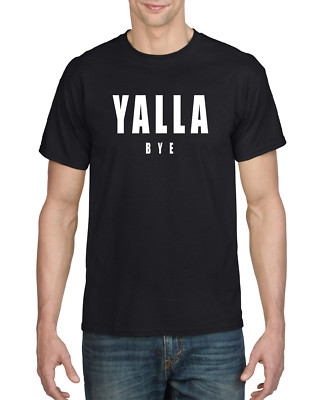 Yalla Bye Funny Israeli Israel Fashion Hebrew Burekas Tee T-shirt Shirt ...