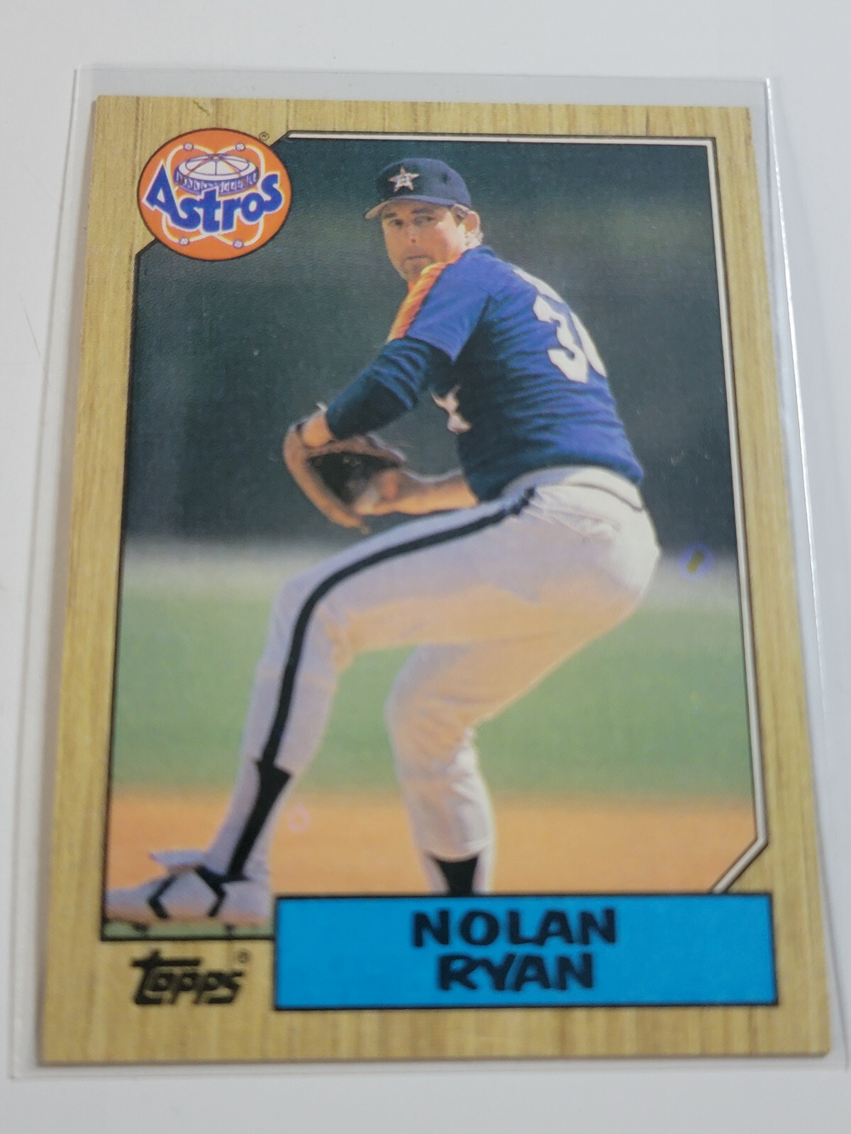 NOLAN RYAN 1987 Topps #757. ASTROS | eBay