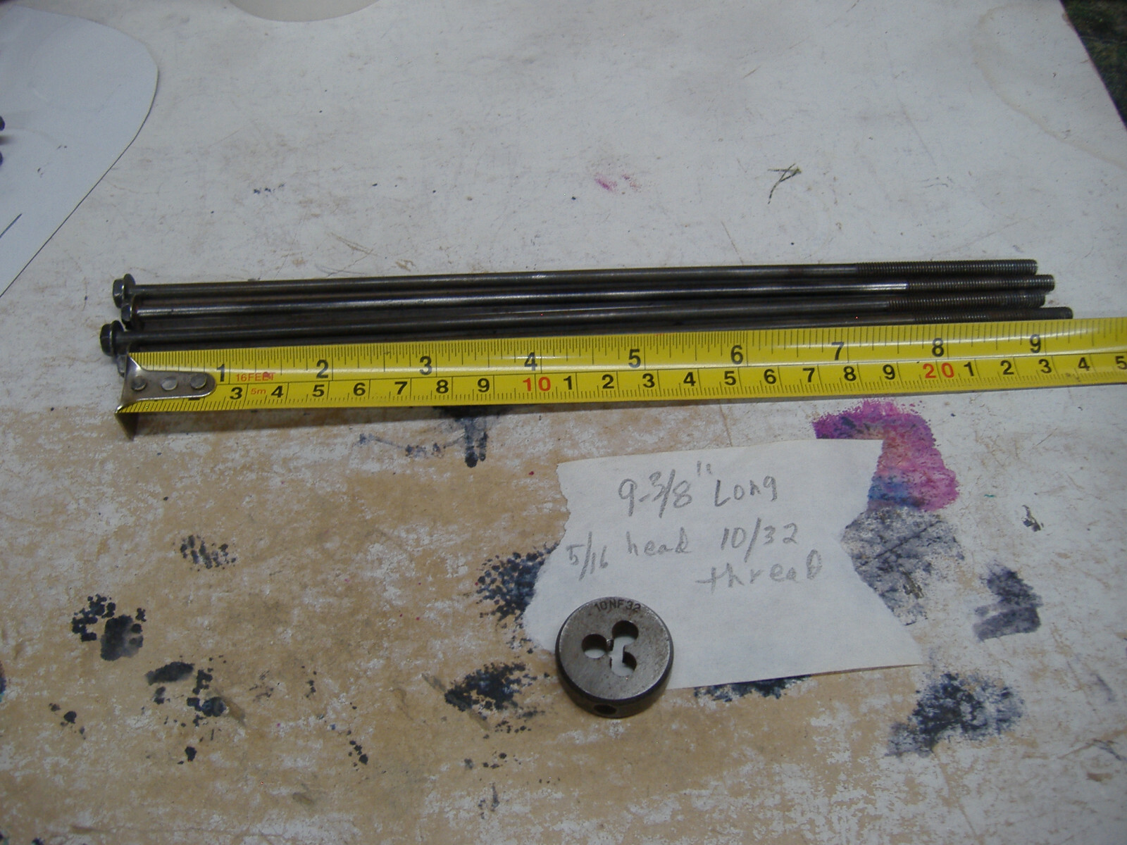 A.O. Smith Pool Motor Thru Bolts 10/32 thread pitch 5/16" head $9.99 ea ...