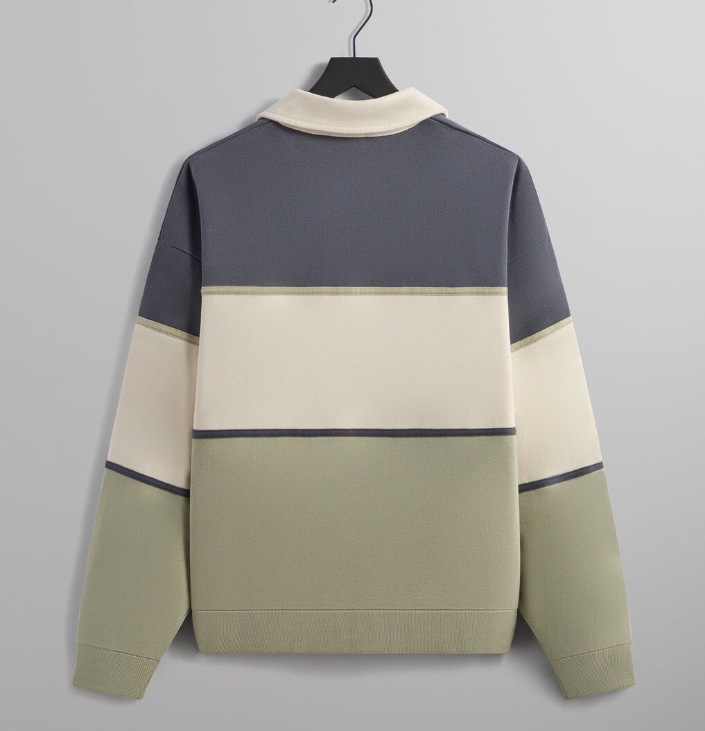Kith Panelled Nelson Collared Pullover in Asteroid Men’s Size XL Fall 2024 | eBay