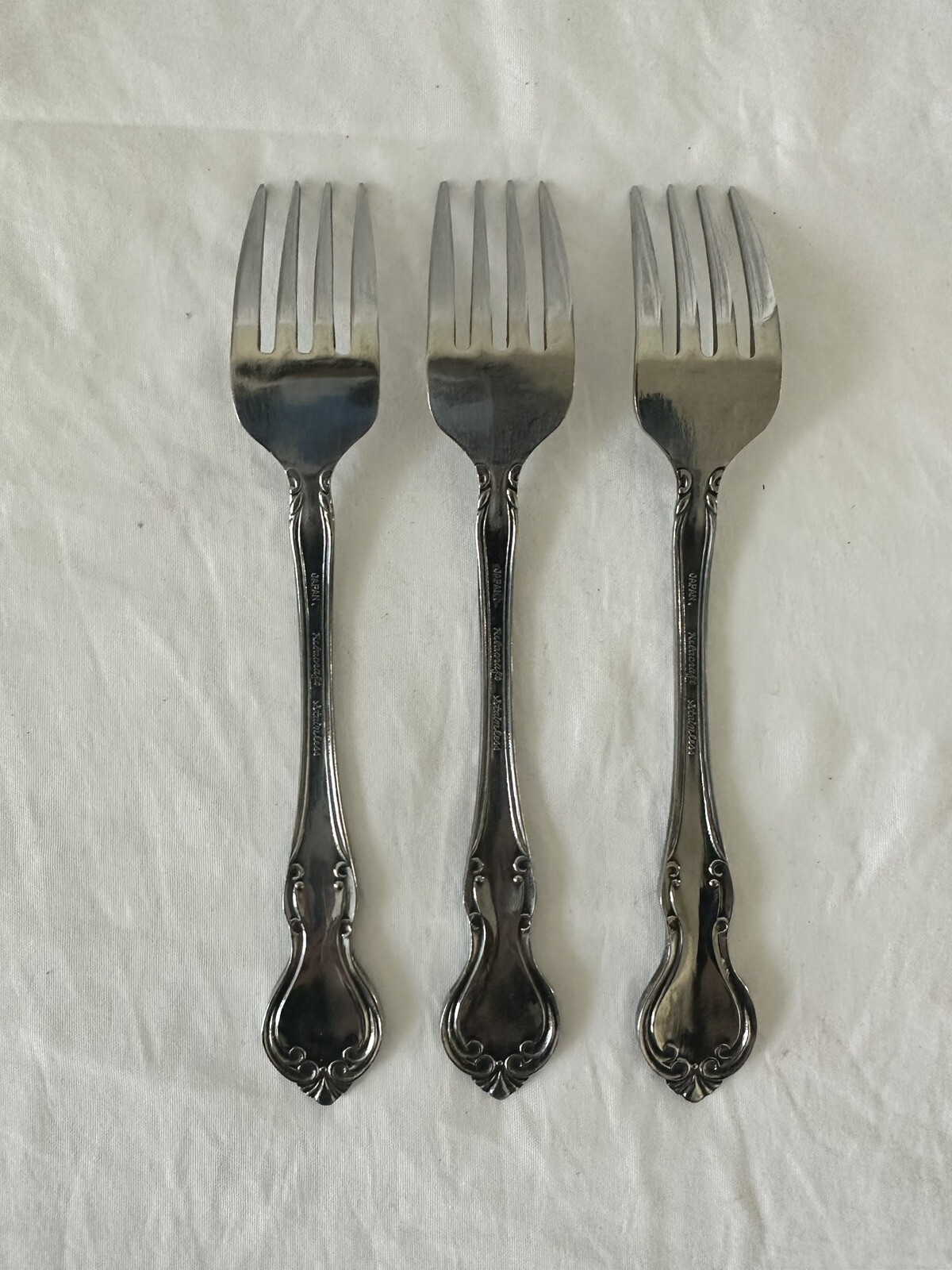7 Pc Reed & Barton LA FEMME Rebacraft Stainless Flatware Settings_Made ...