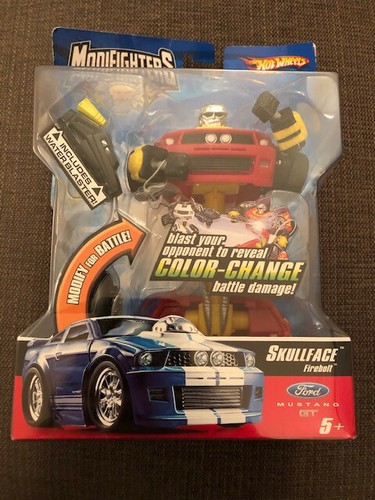 Hot Wheels Modifighters, Skullface Firebolt Ford Mustang - BRAND NEW IN ...