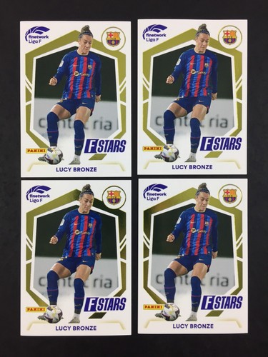 Lucy Bronze Lot 4 Sticker Panini La Liga F Femenina 2022 2023 (23) #341 ...