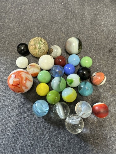 Lot Of antique marbles rare Shooters | eBay