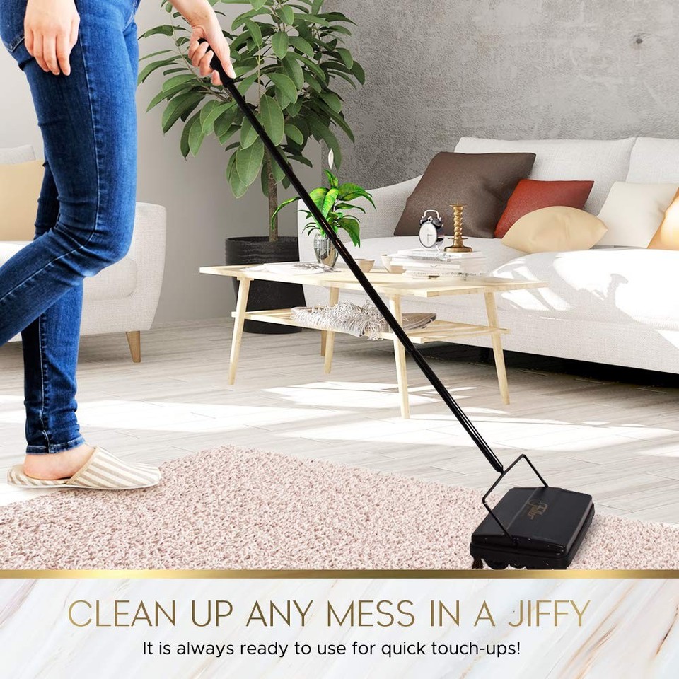 Electrostatic Carpet & Floor Sweeper - Heavy Duty Lightweight Floor Cleaner -... | eBay