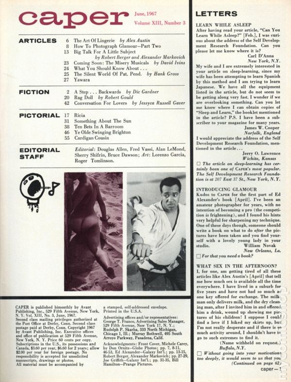 Caper Magazine Vol. 13 #3 VG 4.0 1967 | eBay